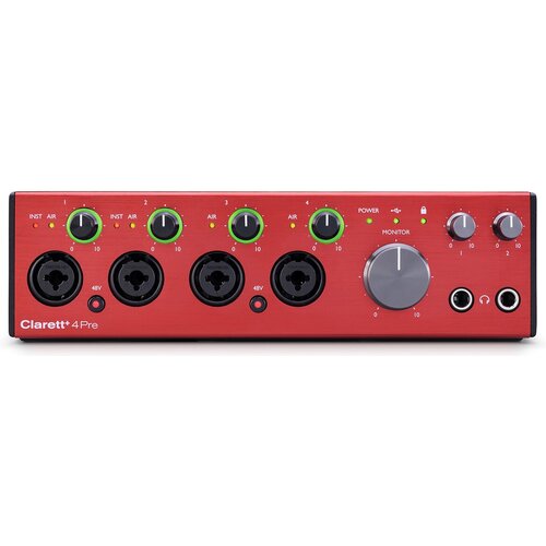 Аудиоинтерфейс Focusrite Clarett+ 4Pre