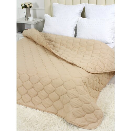 Одеяло "Верблюжья шерсть" облегченное, 2-х спальное, в микрофибре, плотность 150 г/м2