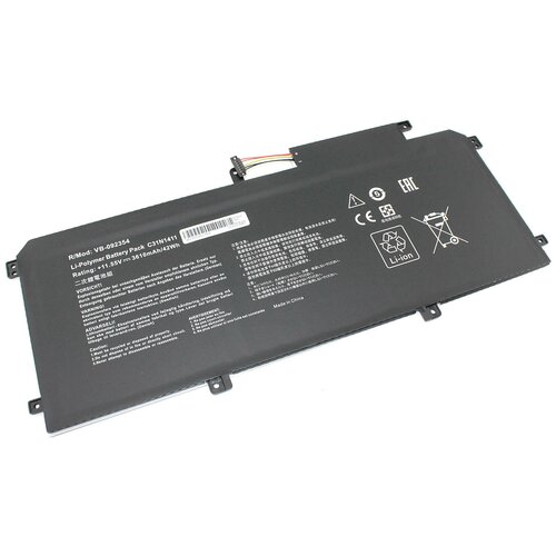 Аккумуляторная батарея для ноутбукa Asus Zenbook UX305FA (C31N1411) 11.55V 3610mAh OEM