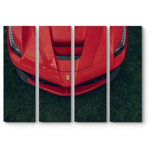 Модульная картина Капот Ferrari LaFerrari150x113