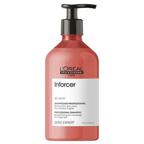 Шампунь LOREAL PROFESSIONNEL Inforcer для предотвращения ломкости волос, 500 мл
