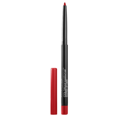 Maybelline New York карандаш для губ Color Sensational, 80 огненно красный
