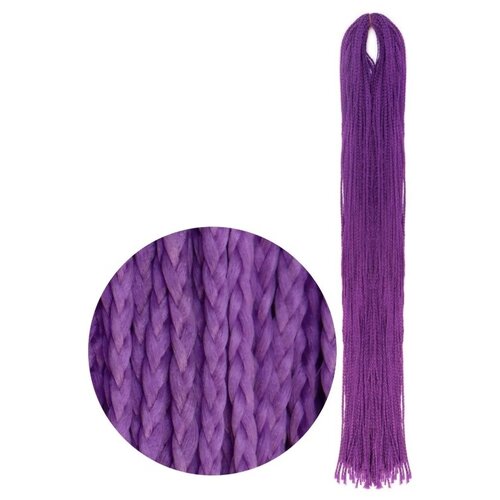 Queen Fair пряди из искусственных волос афрокосы Зи-зи, фиолетовый