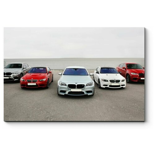 Модульная картина Автомобили BMW 60x40