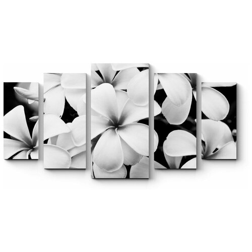 Модульная картина Лаконичные цветы 120x66