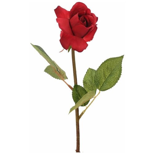 Цветок искусственный ALAT Home "Роза" пластик, 7х7х50см