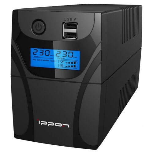 Интерактивный ИБП IPPON Back Power Pro II Euro 850 черный