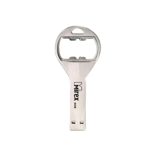 Флешка Mirex BOTTLE OPENER 8 ГБ, 1 шт., стальной