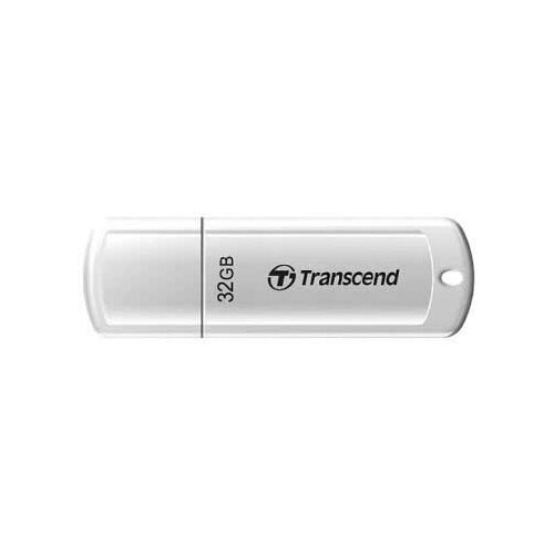 Флешка Transcend JetFlash 370 32 ГБ, 1 шт., белый