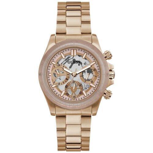 Наручные часы GUESS GW0557L2, розовый, золотой
