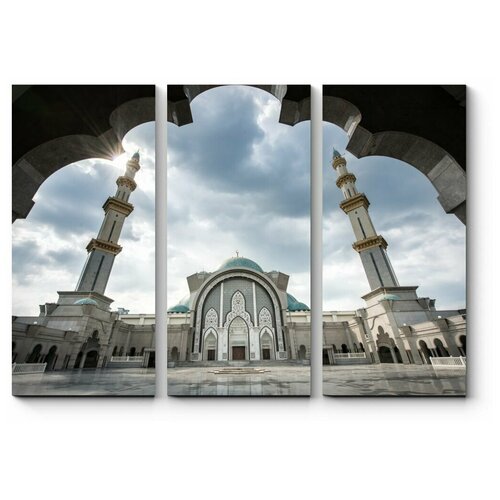 Модульная картина Величественная мечеть, Куала-Лумпур90x65