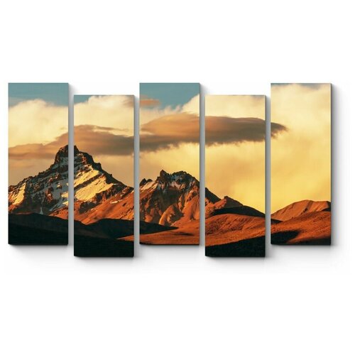 Модульная картина Высокие горы Боливии 120x69