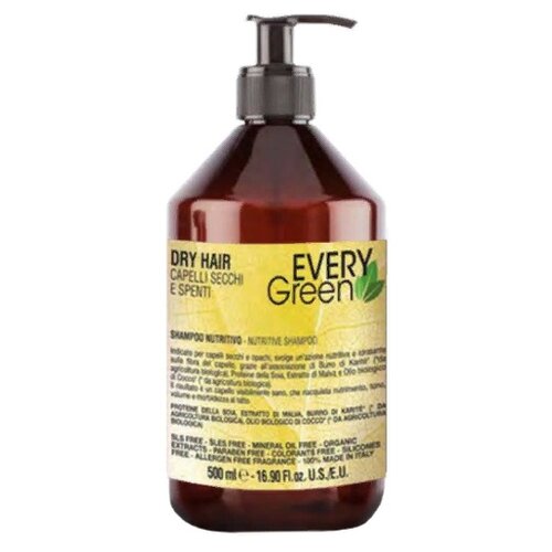 Dikson шампунь EveryGreen Dry Hair Nutriente, 500 мл