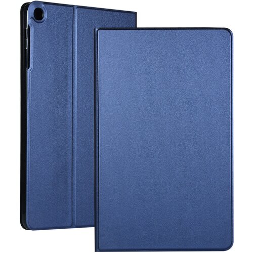 Чехол для планшета Huawei MatePad SE 10.4 дюйма (AGS5-W09/L09), кожаный, трансформируется в подставку (темно-синий)