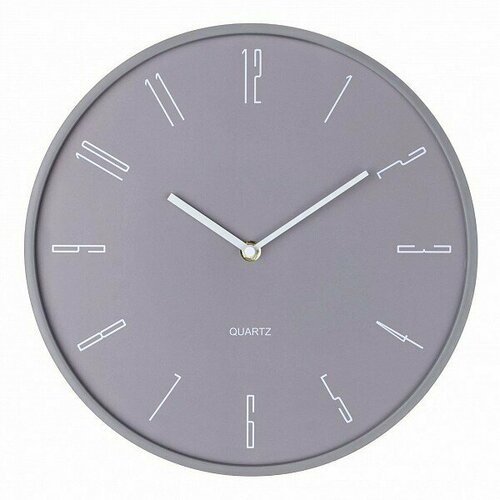 Настенные часы (30x4 см) Aviere 29502, Цвет: серый