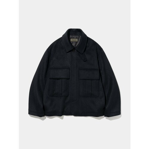 Куртка-рубашка Uniform Bridge Pocket Wool, размер M, синий