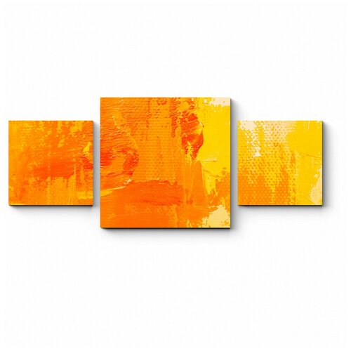 Модульная картина Апельсиновый сок 110x47