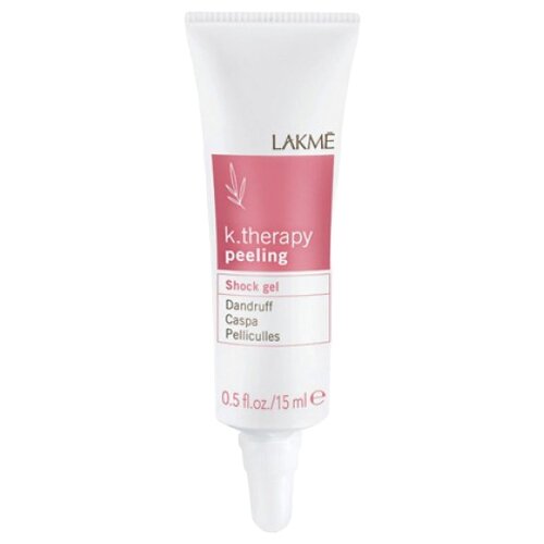 Lakme K-Therapy Peeling Гель интенсивного воздействия против перхоти, 15 мл, 6 шт., ампулы