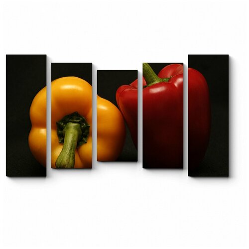 Модульная картина Овощная гармония 130x78