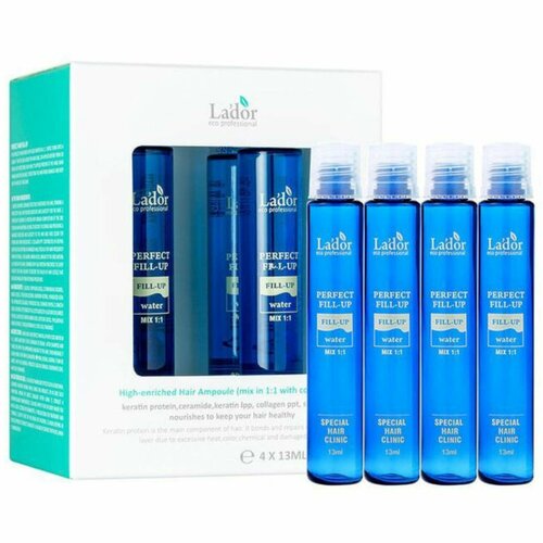 Lador Филлер для восстановления структуры волос Perfect Hair Fill-Up 13 мл х 4 шт.