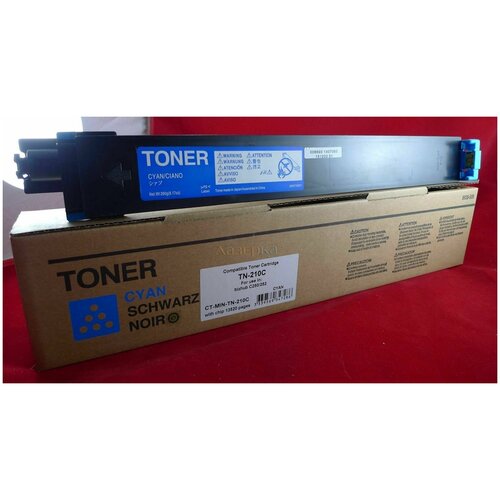 Картридж CET TN-210C тонер картридж (Konica Minolta TN-210C - 8938512) 260 гр, голубой
