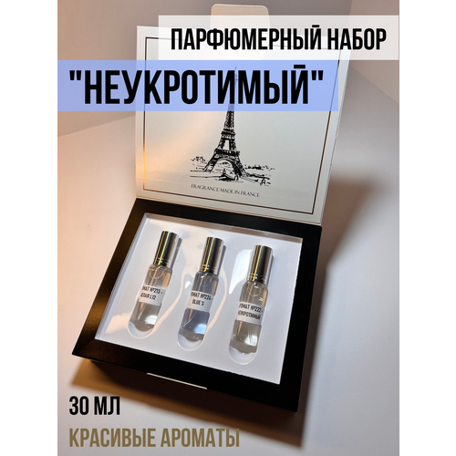 "Неукротимый" Подарочный набор духов для мужчин, парфюмерный набор мужских духов в коробке, духи мужские, стеклянный флакон-спрей, 30 мл
