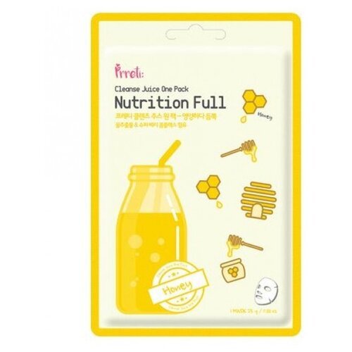 Prreti Cleanse Juice очищающий и питательный комплект, 1 маска