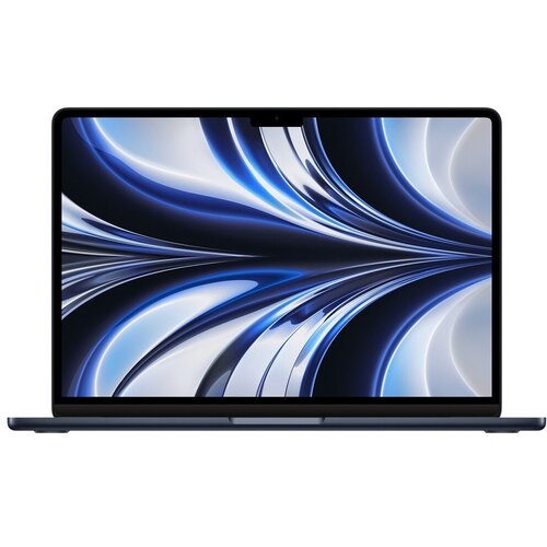 13.6 Ноутбук Apple MacBook Air 13 2022 (2560x1600, Apple M2, RAM 16 ГБ, SSD 256 ГБ, Apple graphics 10-core), Midnight (Z1600000F)