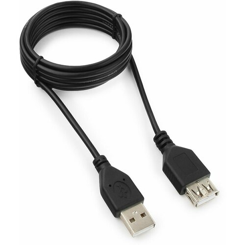 Набор из 3 штук Кабель удлинитель USB 2.0 Гарнизон GCC-USB2-AMAF-1.8M, AM/AF, 1,8 м