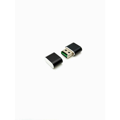 Картридер-Переходник USB-MicroSD Цвет Микс