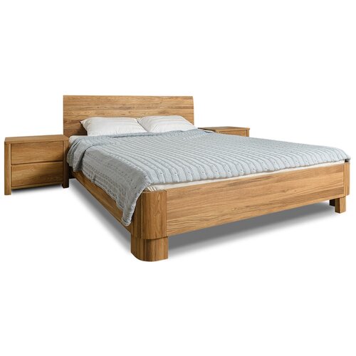 Двуспальная кровать Норд | бейц-масло | 140х200 см