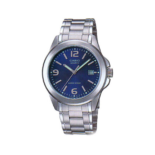 Наручные часы CASIO Collection Men MTP-1215A-2A, синий, серебряный