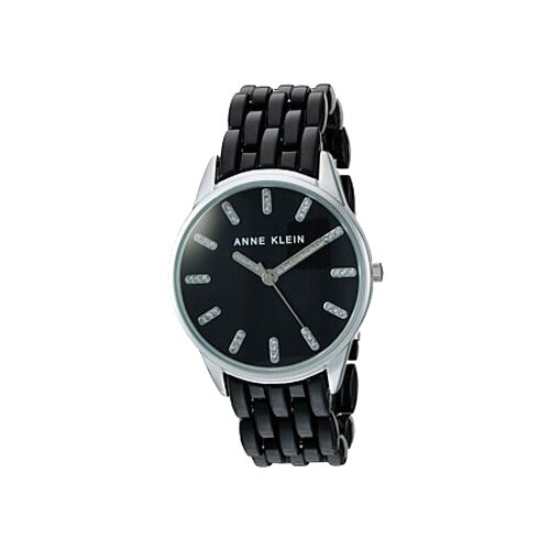 Наручные часы ANNE KLEIN Plastic, черный, серебряный