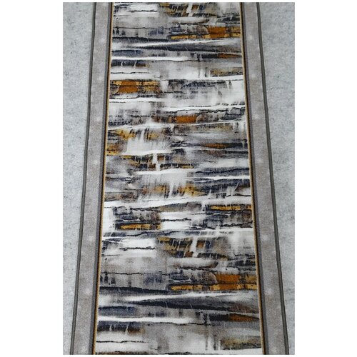 Ковровая дорожка на войлоке, Витебские ковры, с печатным рисунком, 2603/a2r/91, 0,7×2,8 м
