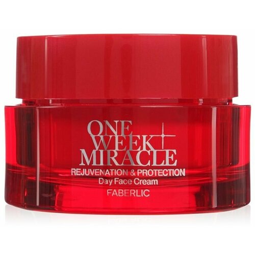 Дневной крем для лица Омоложение и защита SPF 15 ONE WEEK MIRACLE Фаберлик