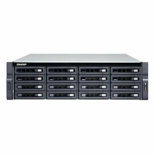 Сетевое хранилище NAS Qnap TS-1673AU-RP-16G 16-bay стоечный Ryzen V1500B