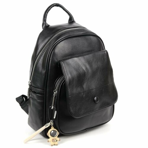Рюкзак  Z166-19 Черный, фактура гладкая, черный