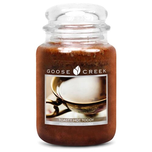 Ароматическая свеча Goose Creek Toasty Hot Toddy - Вкусный Горячий Пунш