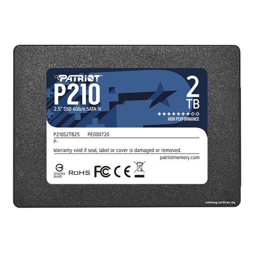 Твердотельный накопитель Patriot Memory P210 2 ТБ SATA P210S2TB25