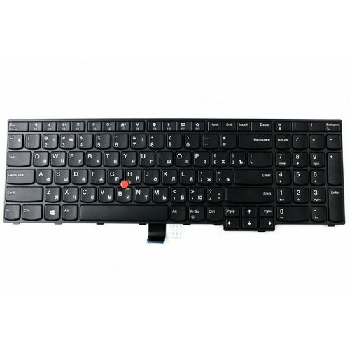 Клавиатура для ноутбука Lenovo ThinkPad E570, E575 черная, с джойстиком