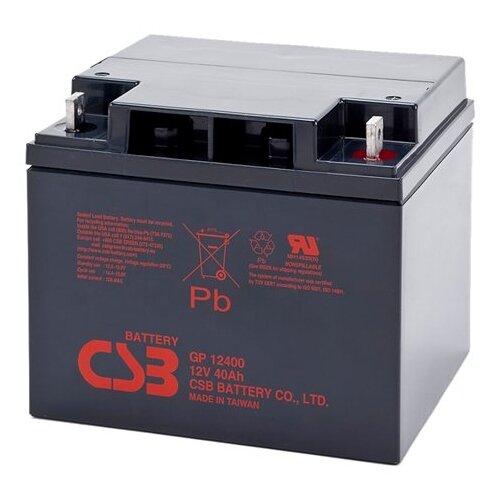 Аккумуляторная батарея CSB GP 12400 12В 40 А·ч