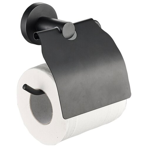 Держатель для туалетной бумаги, черный