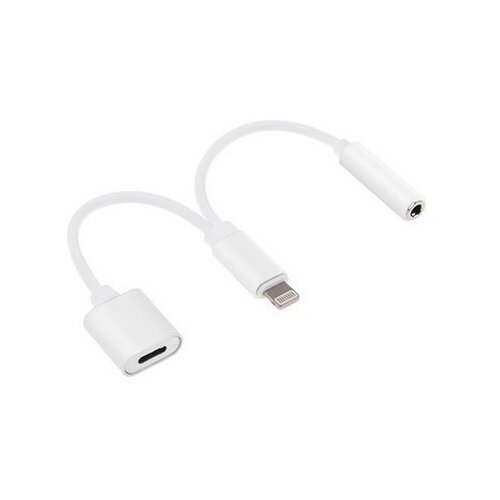 Cablexpert Lightning - mini Jack3.5 / Lightning (CCA-LM3.5F-02), 0.15 м, белый