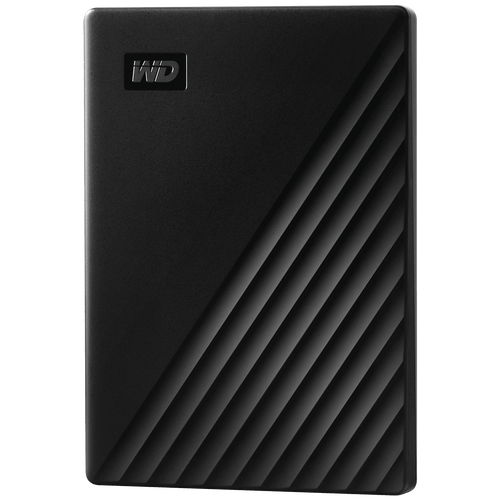 Внешний жесткий диск WD My Passport 4TB, 2.5", USB 3.0, черный, WDBPKJ0040BBK- WESN