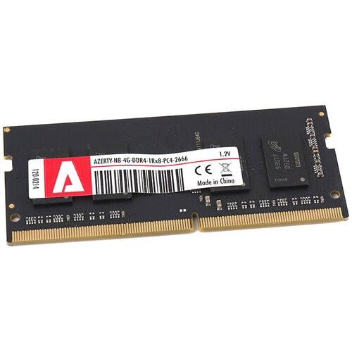 Оперативная память для ноутбука (SODIMM) 4 Gb Azerty DDR4 2666 МГц