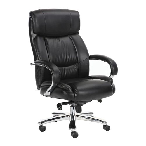 Компьютерное кресло Brabix Direct EX-580 для руководителя, обивка: искусственная кожа, цвет: черный