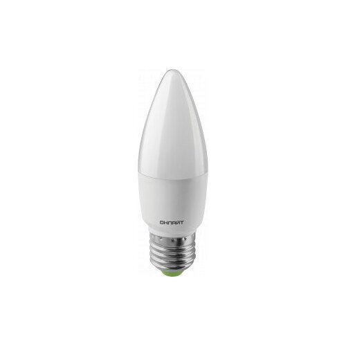 Светодиодная LED лампа онлайт свеча C37 E27 10W(800lm)6500K6K118х38OLL-C37-10-230-6K-27 61961 (упаковка 16 штук)