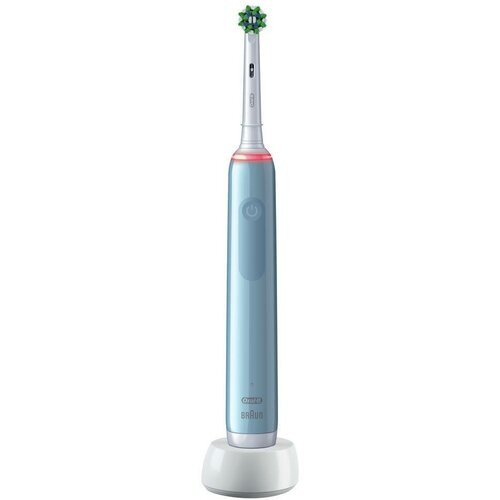 Электрическая зубная щетка Oral-B Pro 3 3770 Blue, 3 насадки