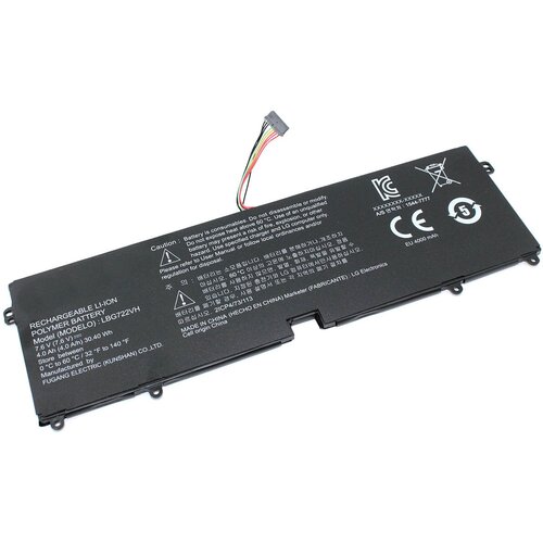 Аккумуляторная батарея для ноутбука LG Gram 13 (LBG722VH) 7.6V 4000mAh