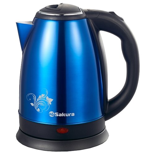 Чайник Sakura SA-2134, синий металлик/черный